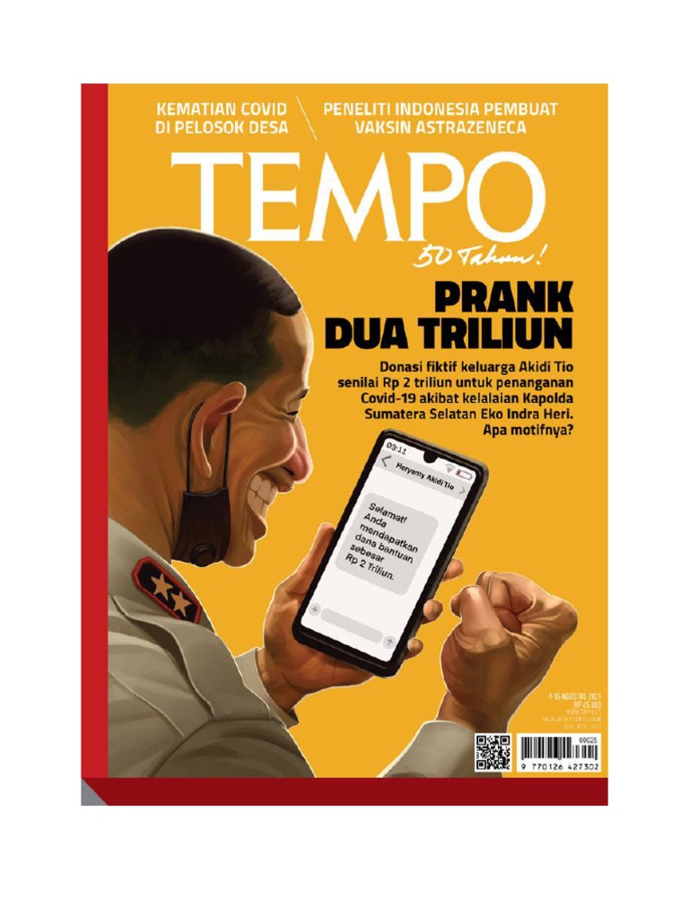 TEMPO - Prank 2 Triliun | PDF