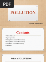 Types of Pollution PPT | PDF | Pollution | Water Pollution