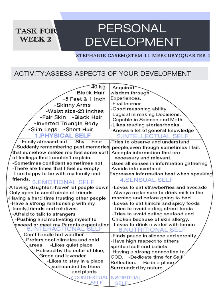Perdev Week 2 | PDF | Senses | Psychology
