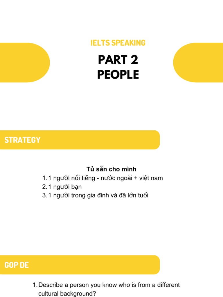 Ielts Speaking Part 2 - People - Tlinh Xinh | PDF | Fashion | Clothing