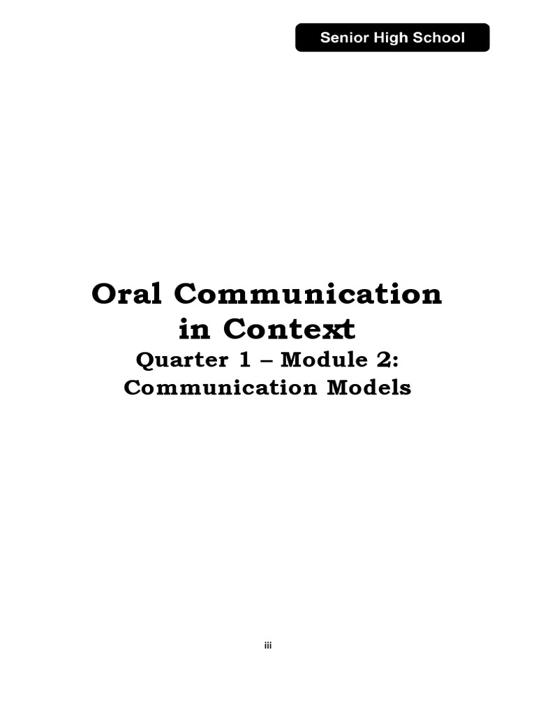 Oc Module-2 | PDF | Communication | Psychological Concepts