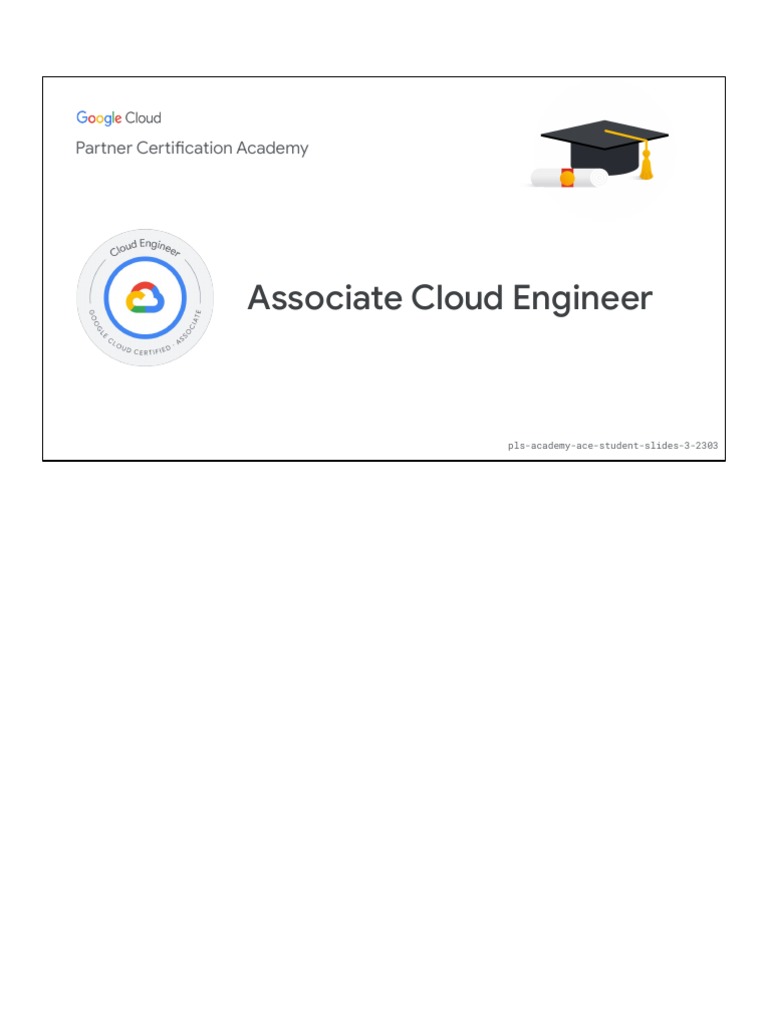 Gcp Ace Notes 6 Pdf Cloud Computing Computer Cluster