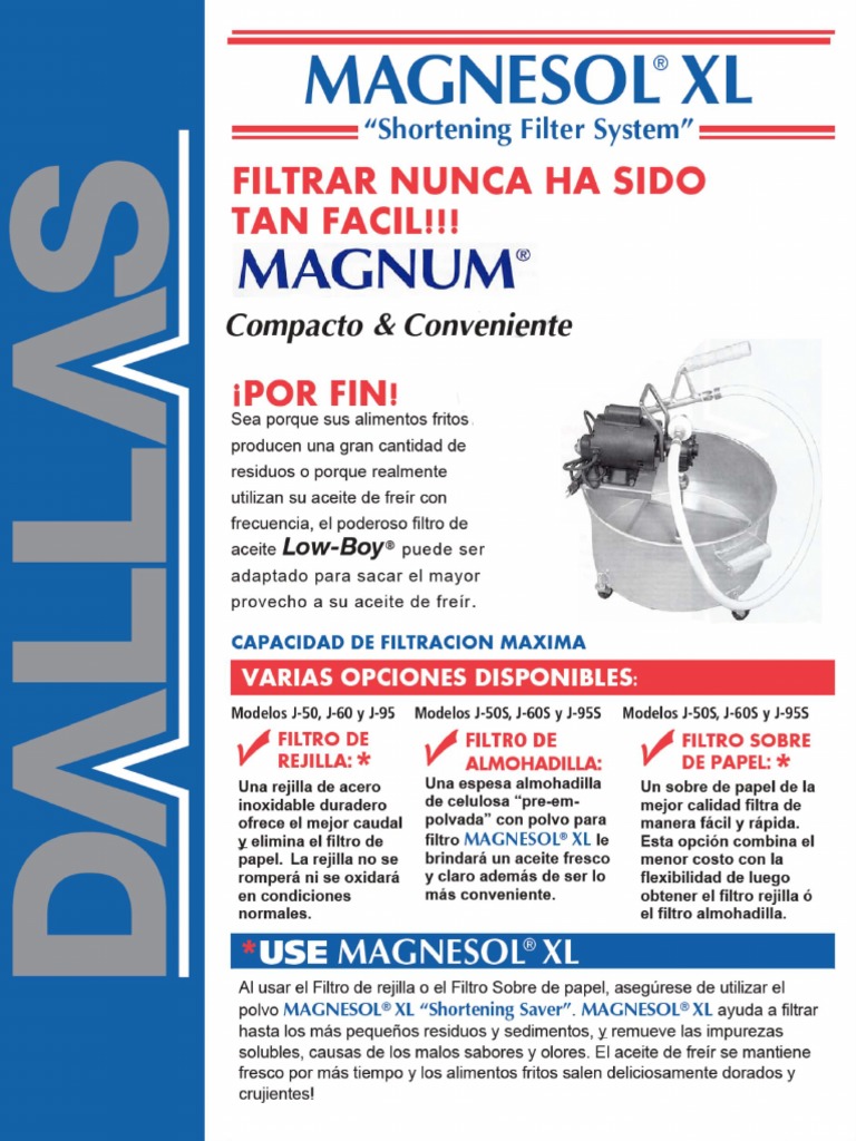 Magnesol Magnum 65 115 - ES | PDF