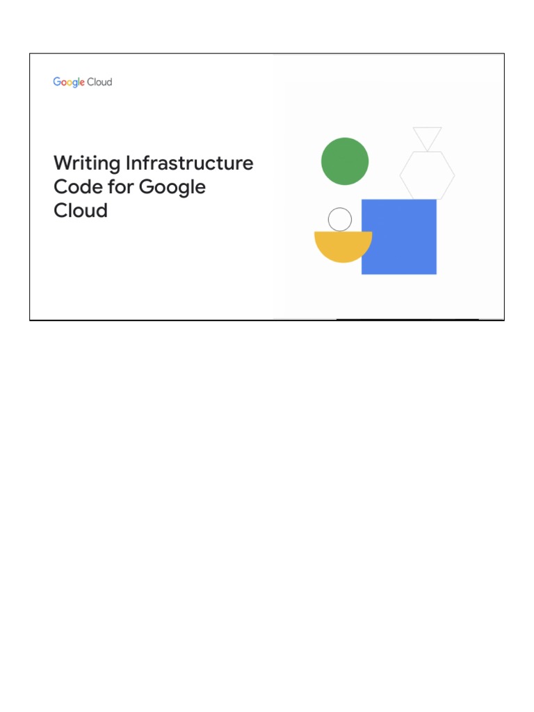M3 - T-TFGC-B - Writing Infrastructure Code For Google Cloud | PDF | Parameter (Computer ...