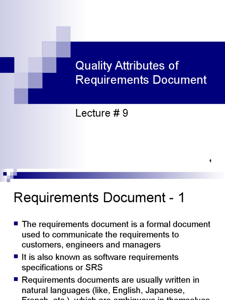 Vu Sqa Lecture09 | PDF | Computer Science | Information Management