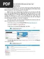 UAH HDSDA04 DangKyHocPhanOnline | PDF