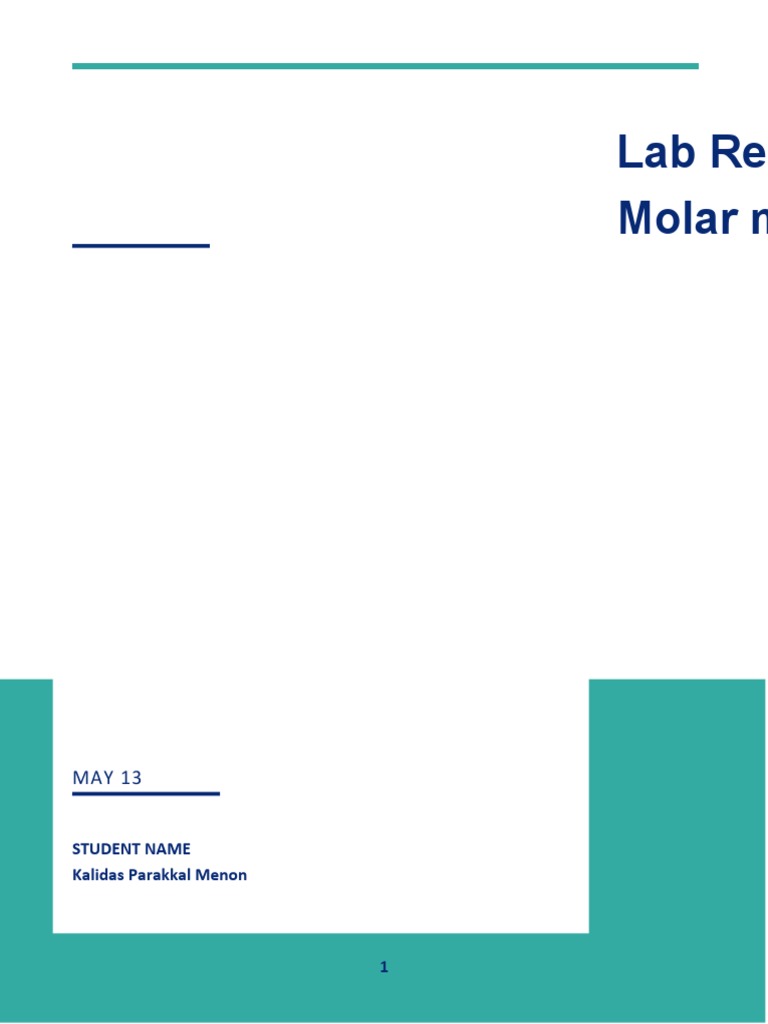 Molar Mass Determination of Butane Lab | PDF | Gases | Pressure