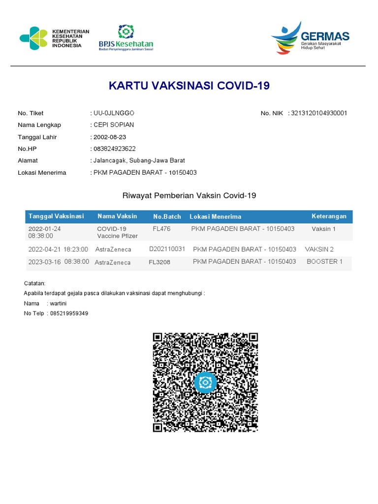 Cepi Sopian - Booster - 1 | PDF