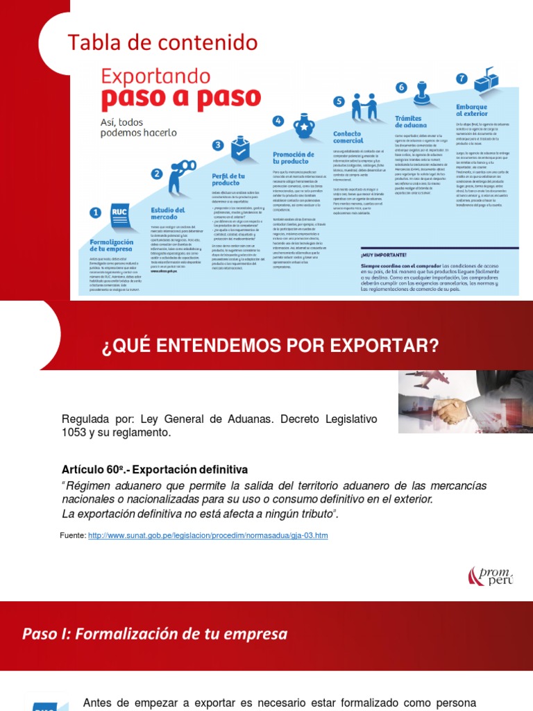 Aprendiendo Exportar Paso Paso 2021 | PDF | Investigación de mercado | Exportaciones