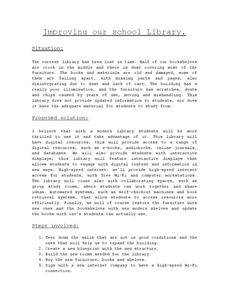 Writing A Proposal | PDF | Libraries | Books