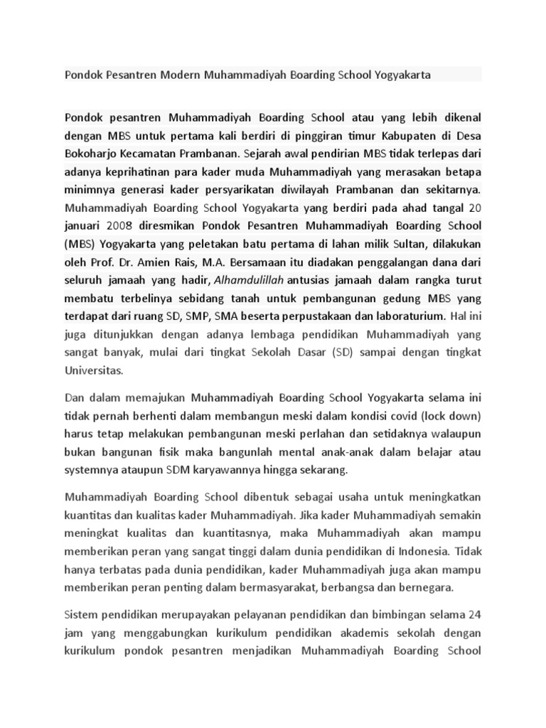 MBS | PDF