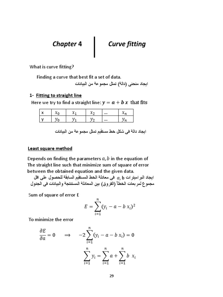 Chapter 4-11007 PDF | PDF | Least Squares | Mathematical Concepts