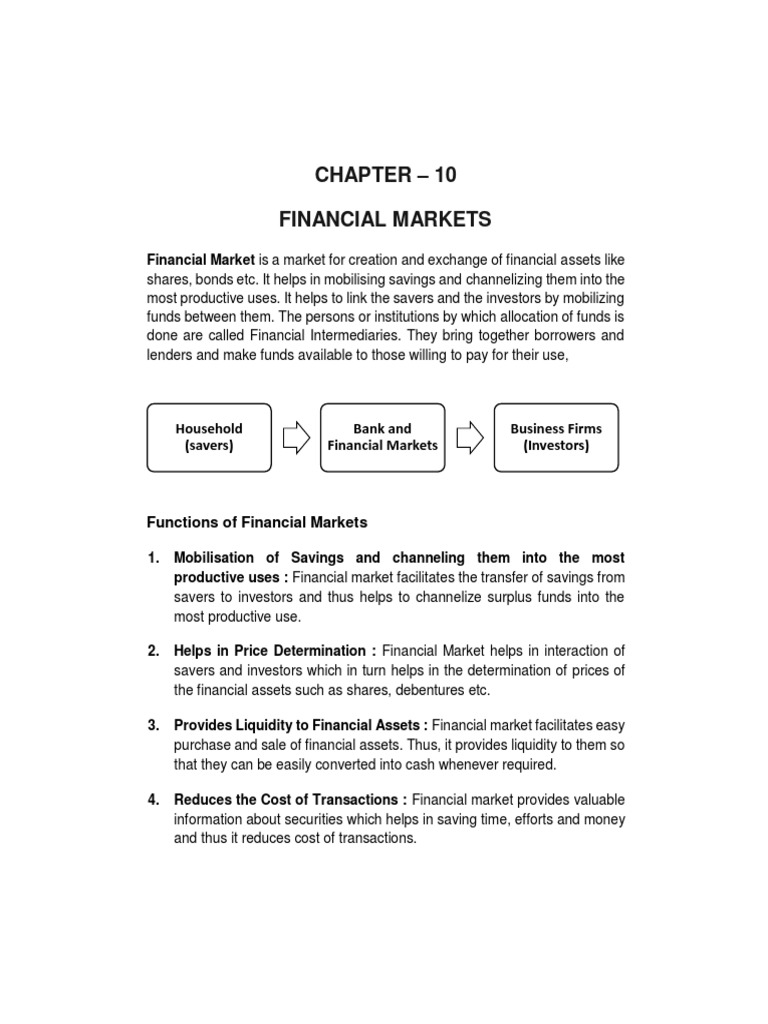 BST CH 10 | PDF | Financial Markets | Securities (Finance)