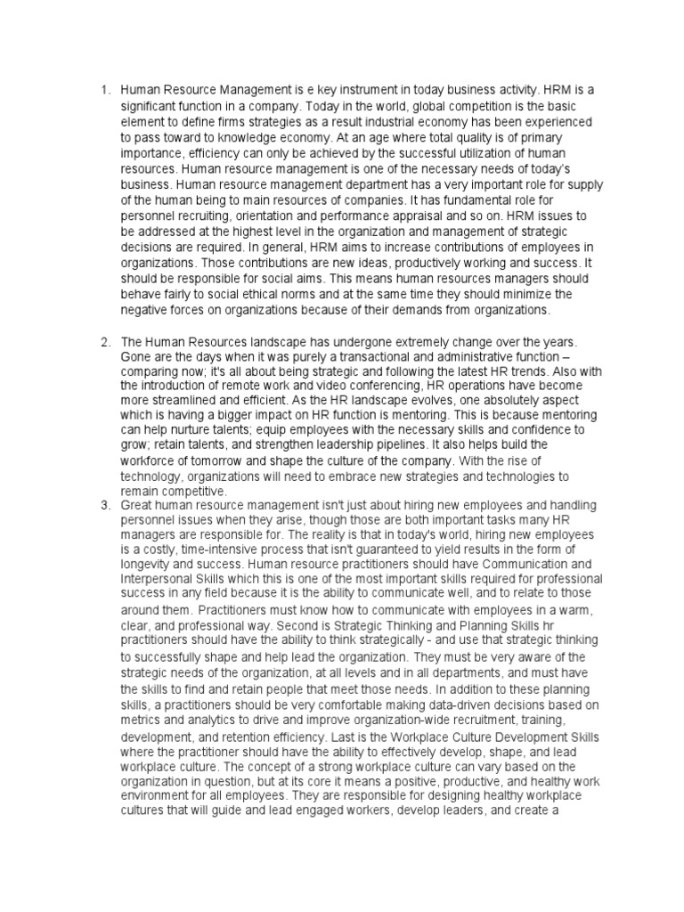 Pacheck Po | PDF | Human Resource Management | Human Resources