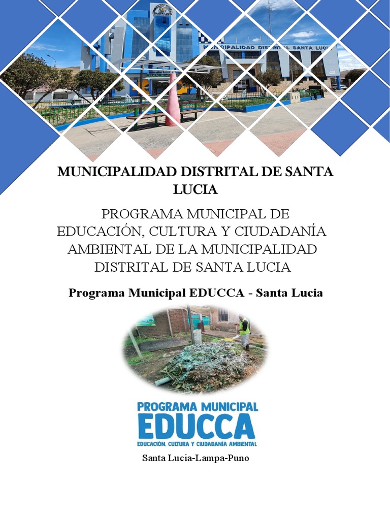 Programa Municipal EDUCCA-Santa Lucia Municipalidad Tipo E CORREGIDO ...