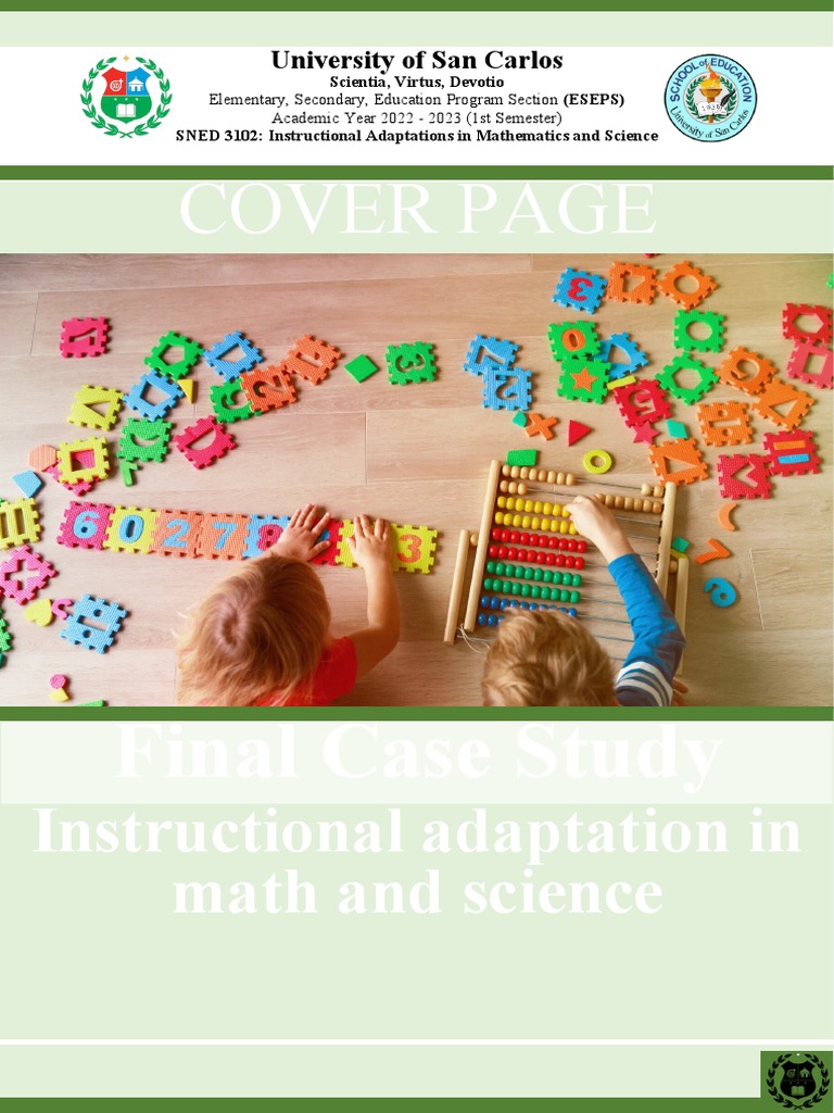 Sned 3102 - Bendebel - Final Output Case Study | PDF | Language Development | Mathematics