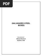 Metal - Enclosures Alfanar | PDF