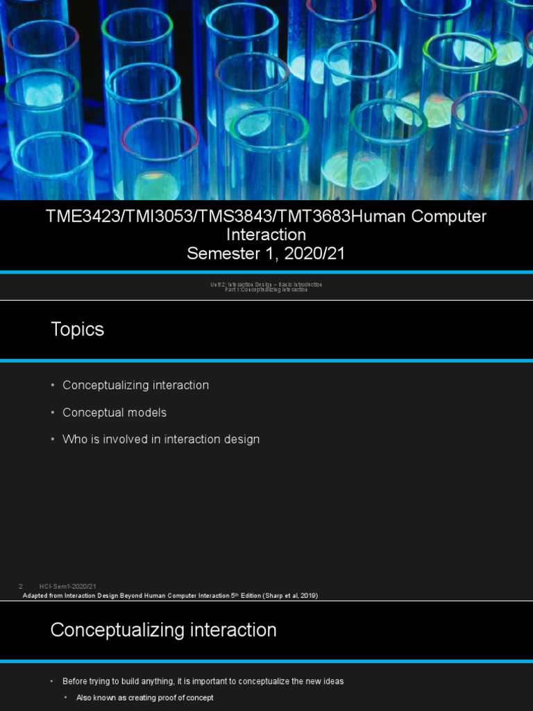 Conceptualizing Interaction | PDF | Conceptual Model | Design