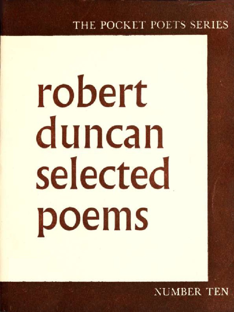 Selected Poems (Duncan, Robert Edward) | PDF | Othello | Devil