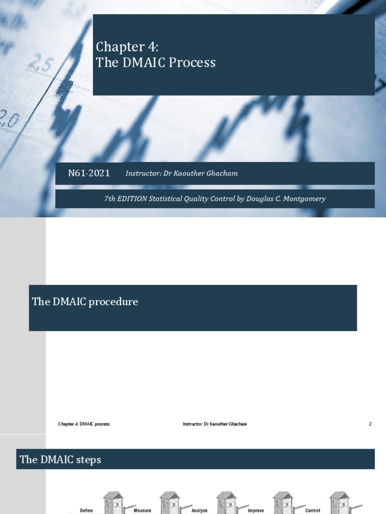Chapter 4-DMAIC PDF | PDF | Data Analysis | Six Sigma