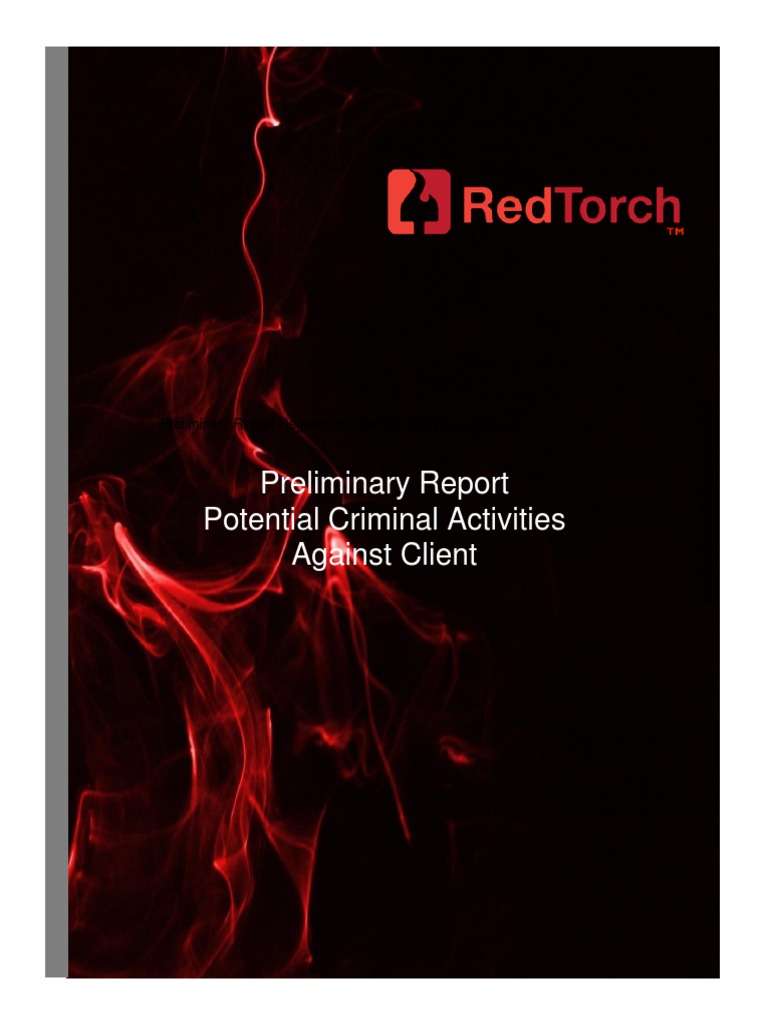 RedTorch Goode Preliminary Report PDF | PDF | Satanism | Facebook