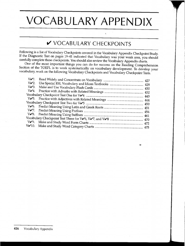 Vocabulary Appendix complete.pdf | PDF | Airport | Orchestras