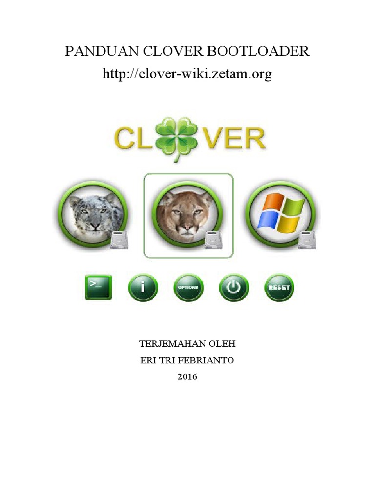 PANDUAN CLOVER - Docx Version 1 | PDF