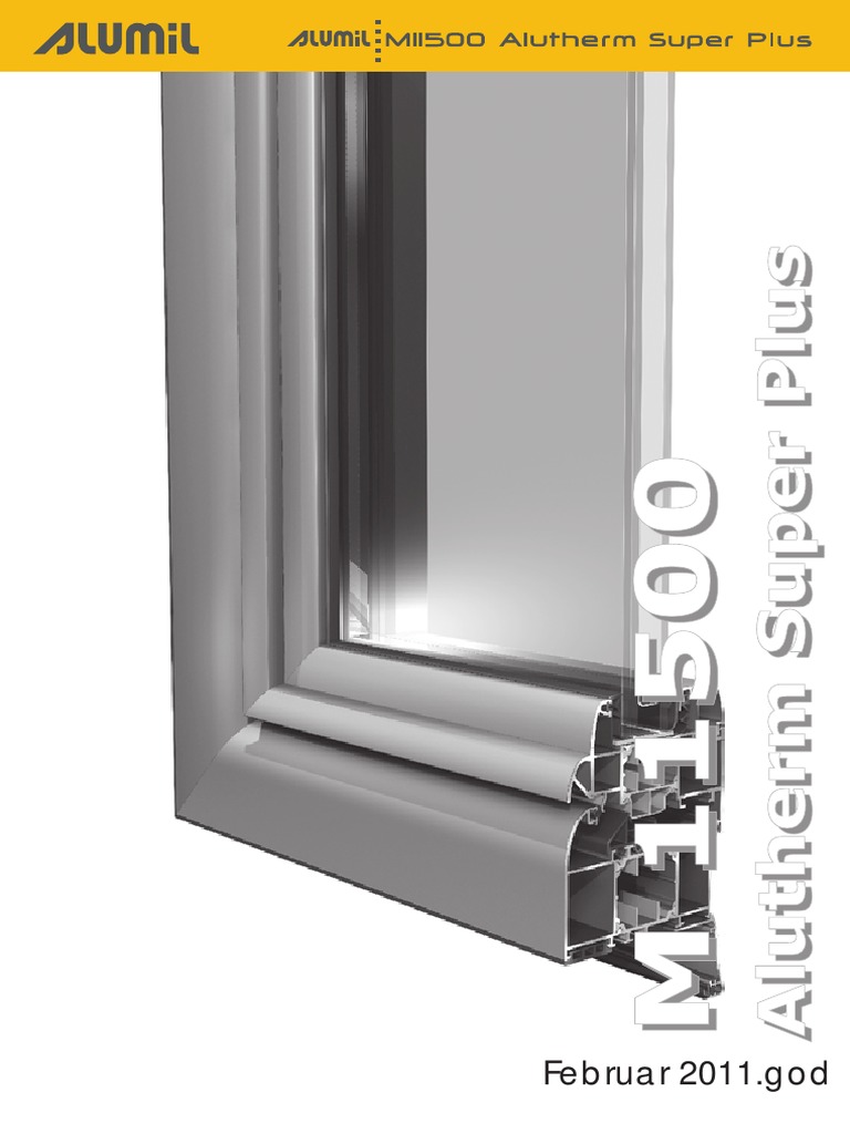 Alumil Alu Stolarija | PDF | Architectural Elements | Components