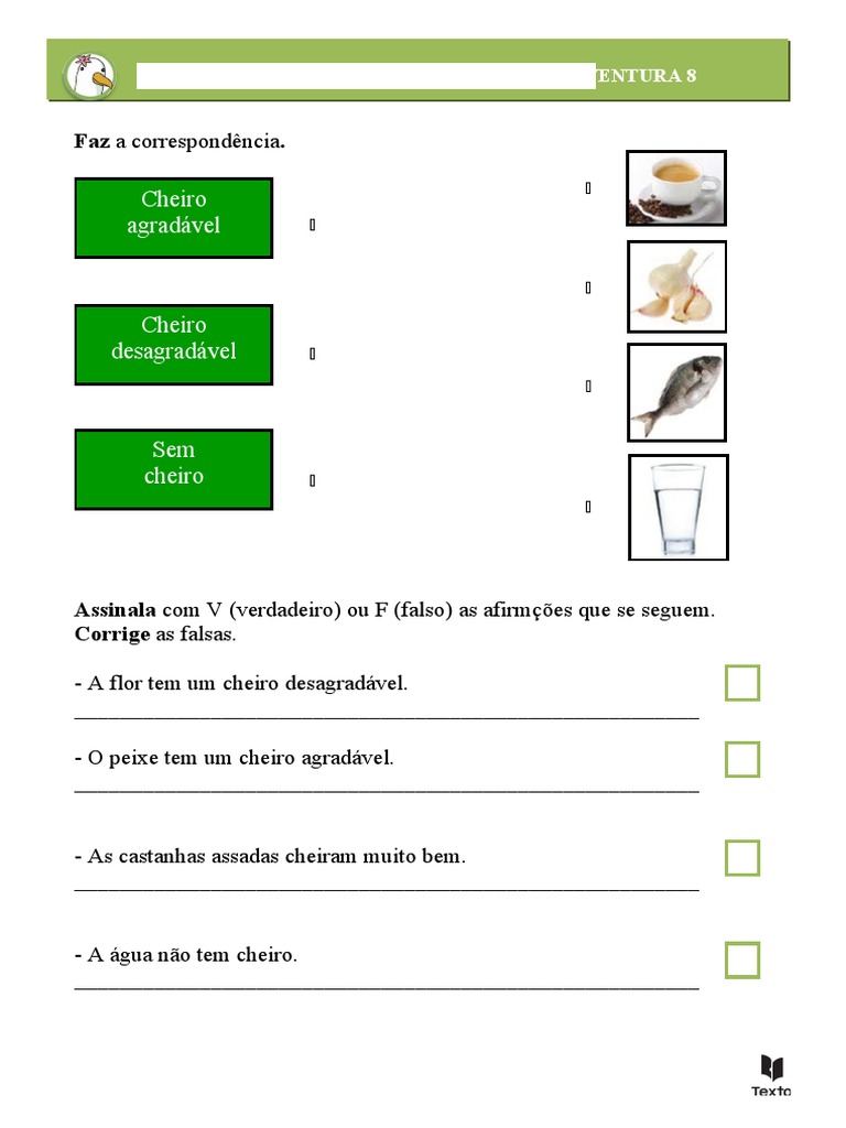 Cores, Sons e Cheiros Da Natureza | PDF
