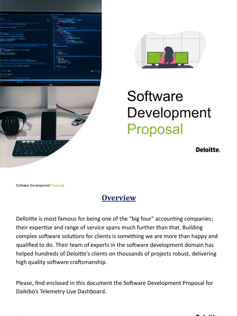 Task 3 Software Development Proposal | PDF | Software | Software ...