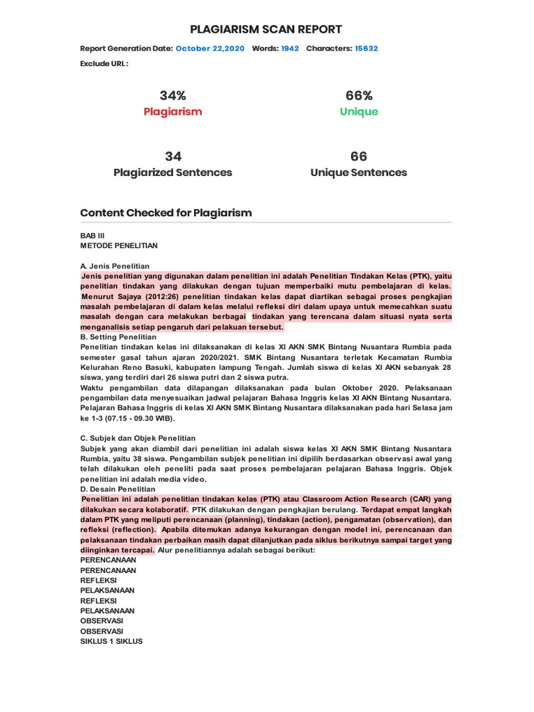 SER Plagiarism Report | PDF