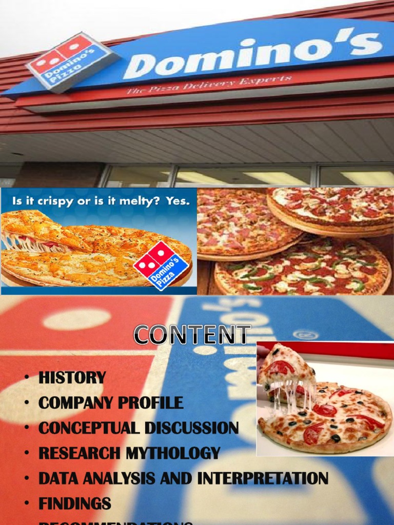Domino's Presentation | PDF | Domino's Pizza | Sampling (Statistics)