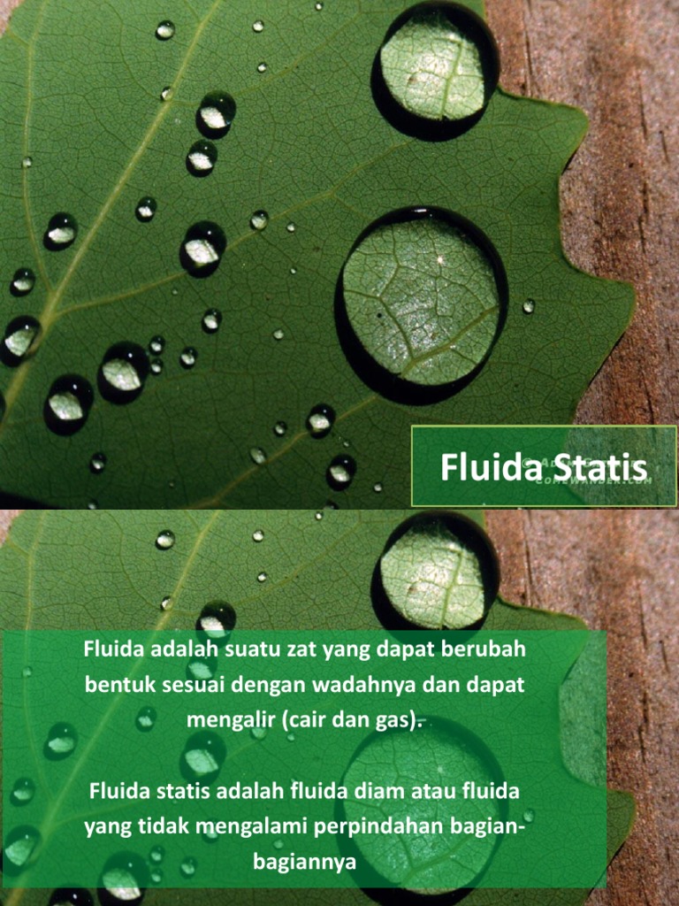 Fluida Statis PDF | PDF