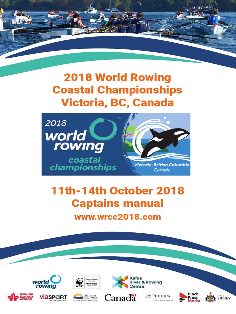 2018 WRCC Captains Manual | PDF | Victoria, British Columbia | Rowing (Sport)