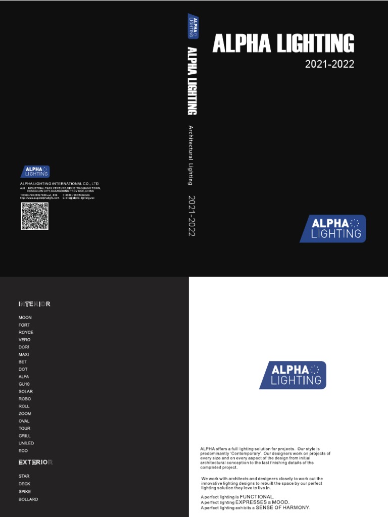 Alphaluce New Catalogue | PDF