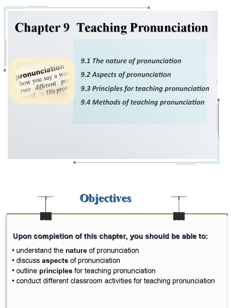 Teaching Pronunciation Strategies | PDF | English As A Second Or ...