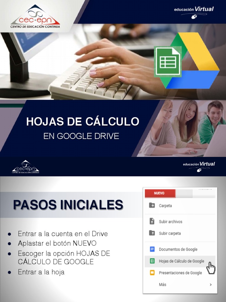 Hojas de Cálculo en Google Drive2 | PDF