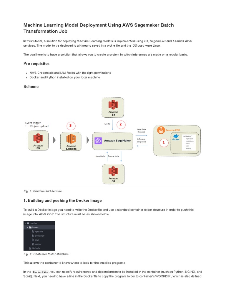 Documentation Sagemaker | PDF