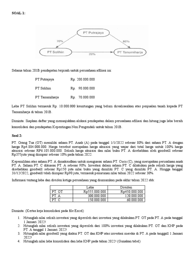 Lat. Indirect Holding | PDF
