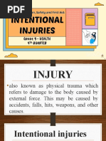 q4 Ppt-Health 9-Intentional Injuries | PDF | Violence | Domestic Violence