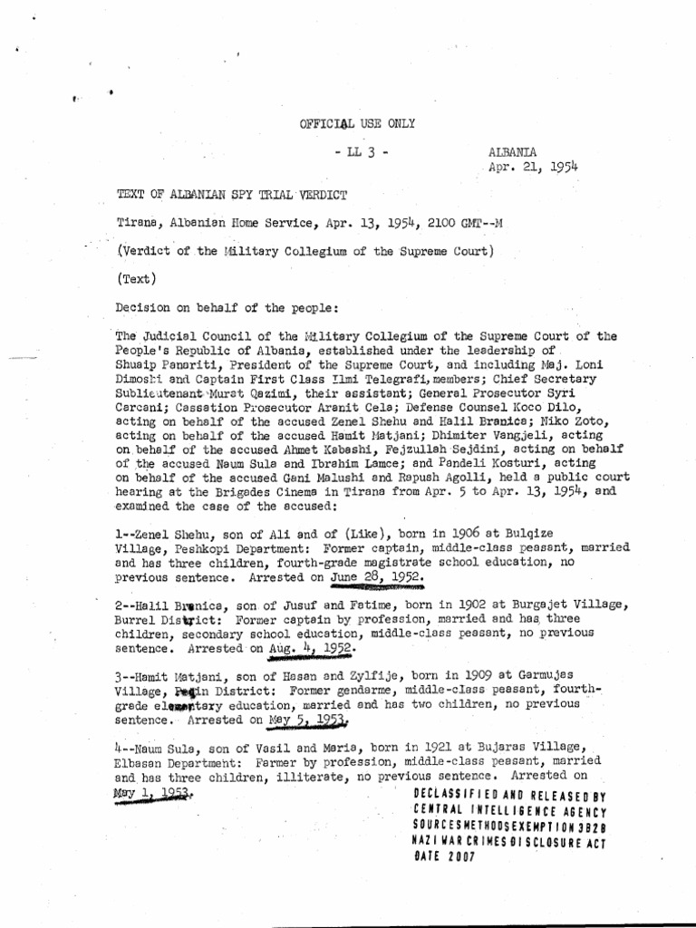 CIA Docs | PDF