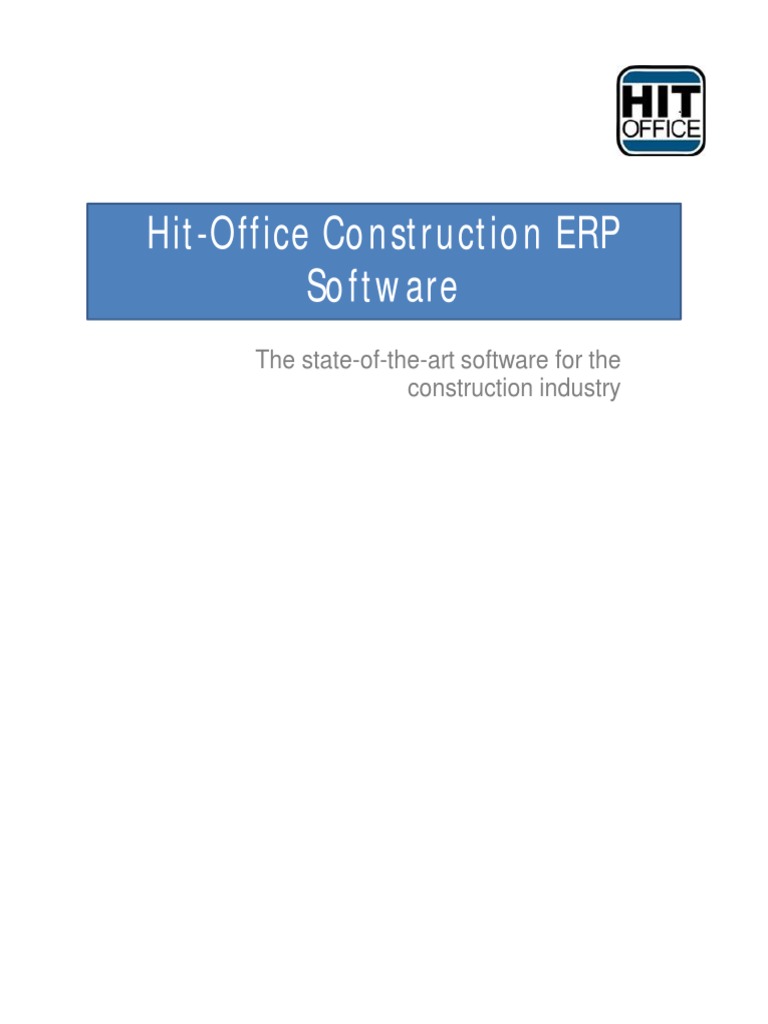 Hit-Office ERP - PPT.N | PDF | Enterprise Resource Planning | Business