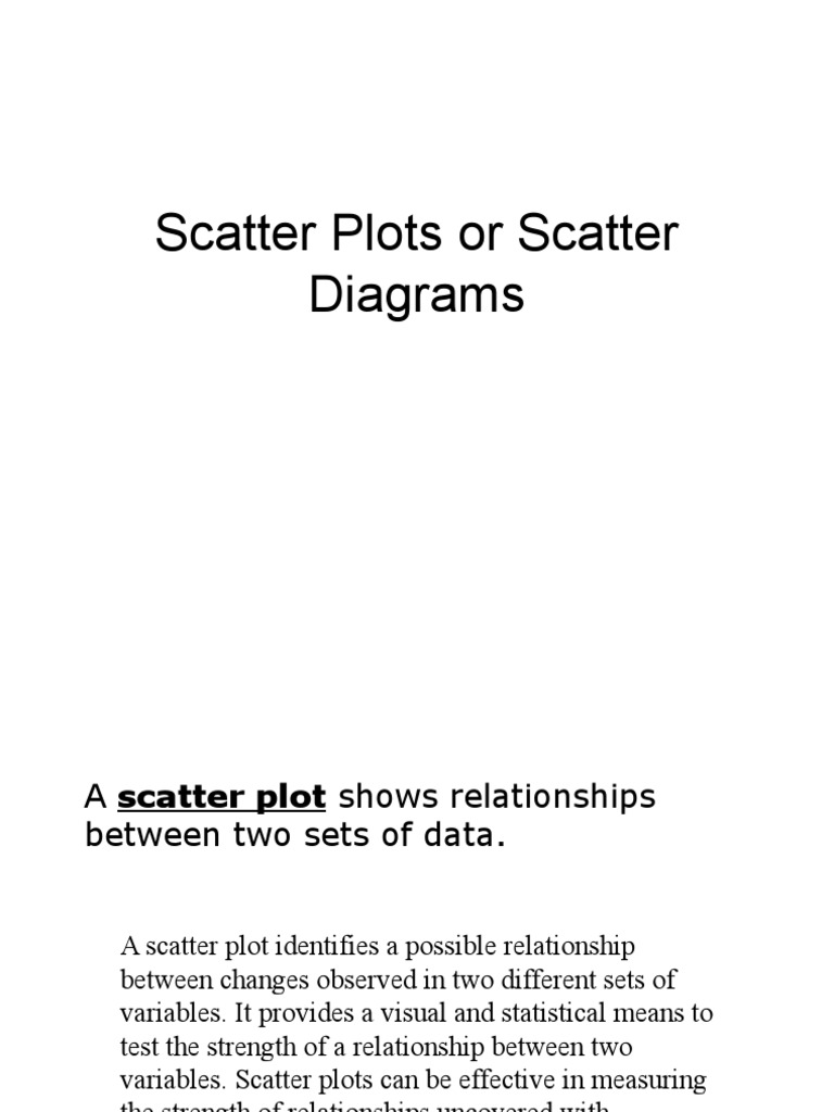 Scatter Plots | PDF | Scatter Plot | Statistics Scatter Plots | PDF | Scatter Plot | Statistics