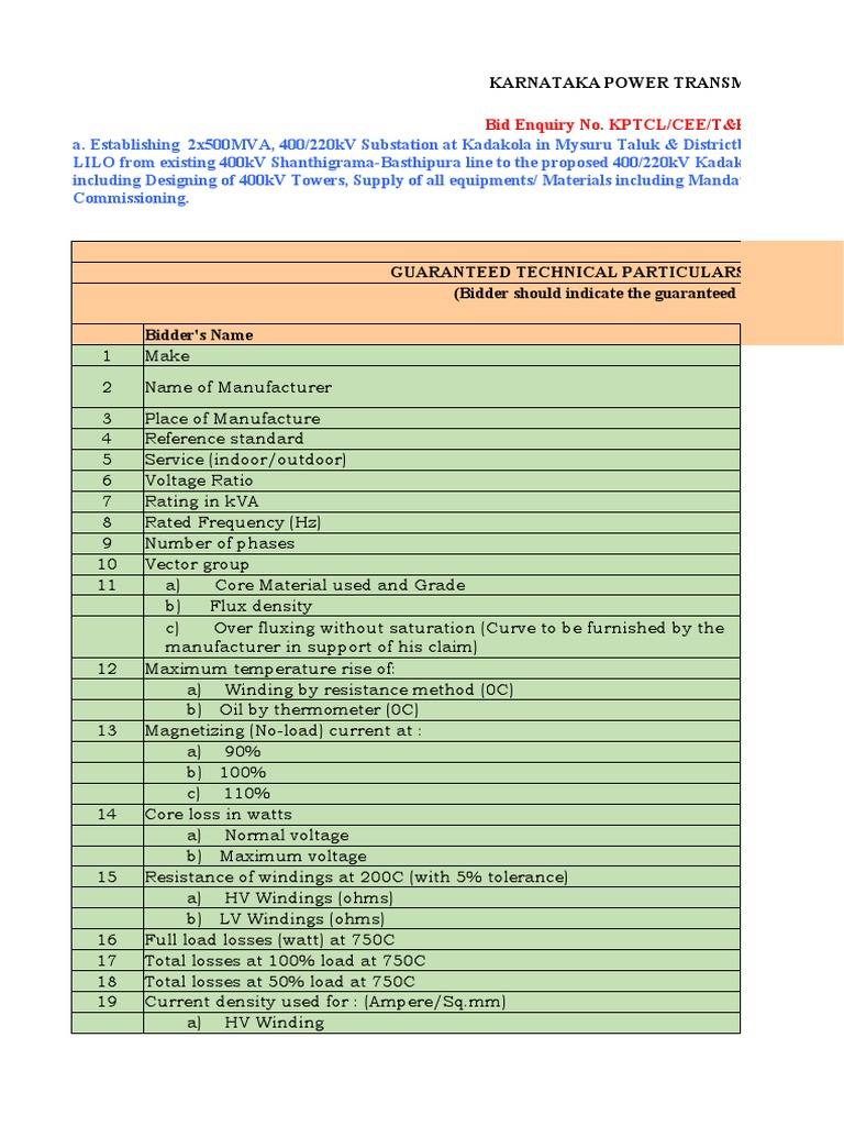 19.auxiliary Trafo GTP | PDF | Transformer | Insulator (Electricity)