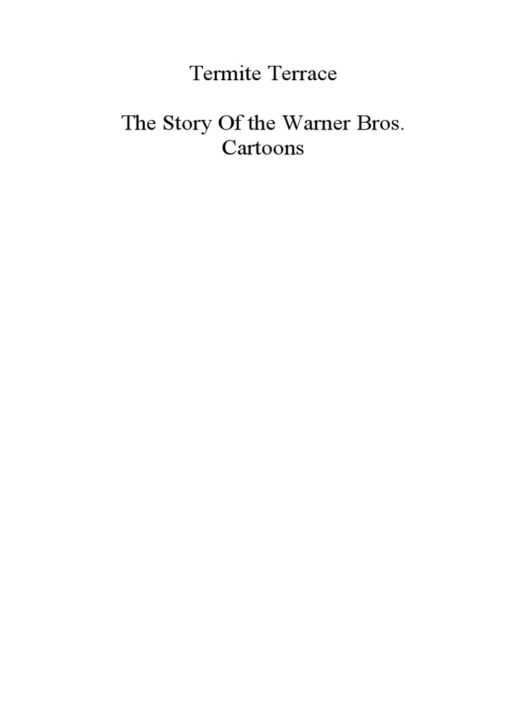 Termite Terrace | PDF