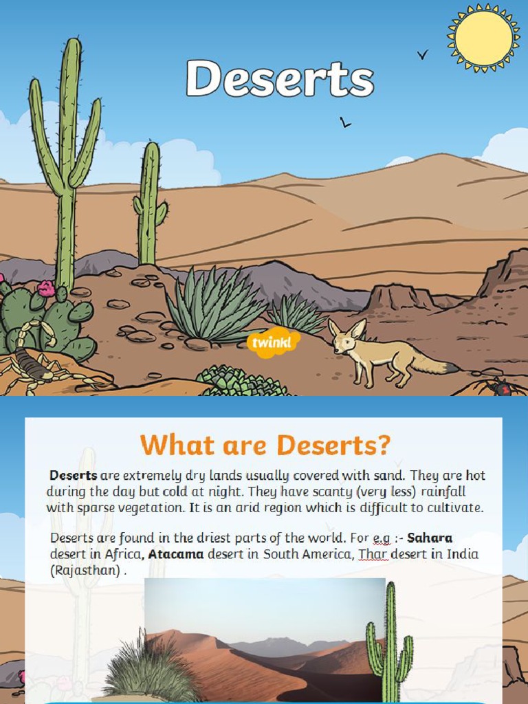 Deserts | PDF