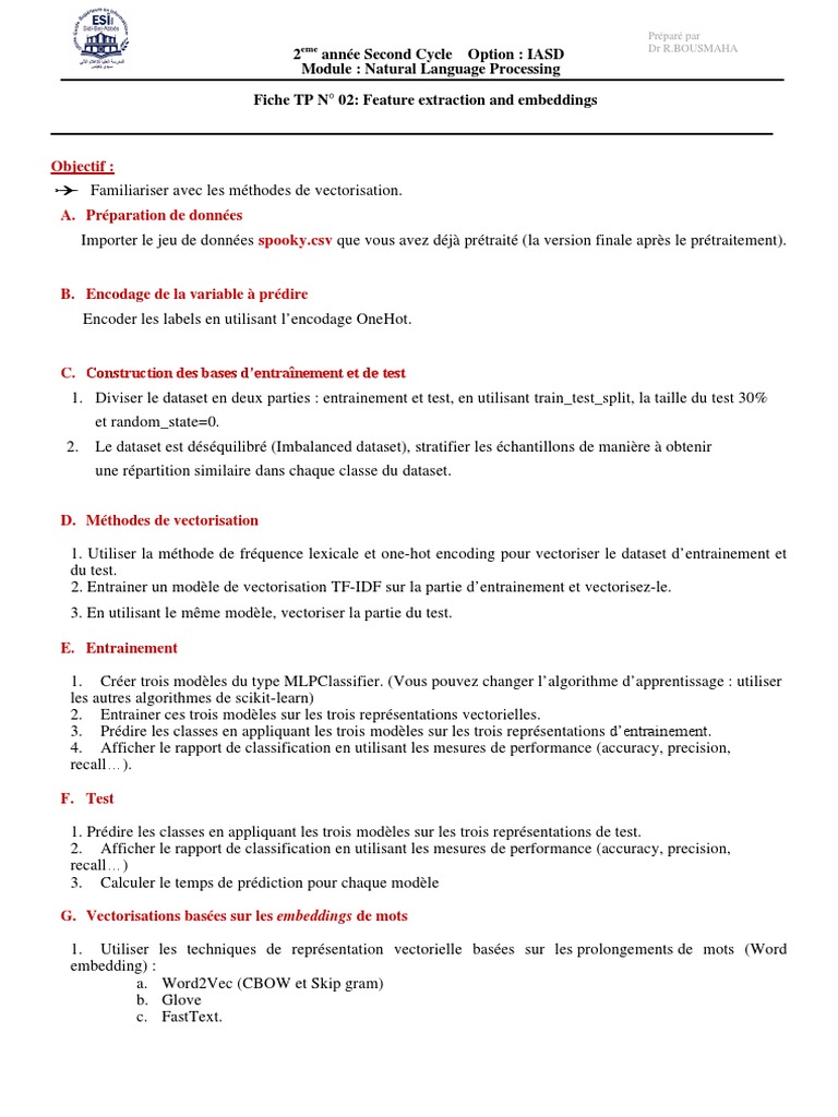 TP02 | PDF | Informatique | Mathématiques appliqués