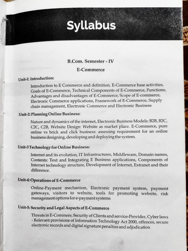 E Commerce 1 PDF | PDF