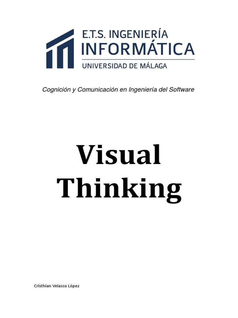 Visual Thinking | PDF | Aprendizaje | Ingeniería de software