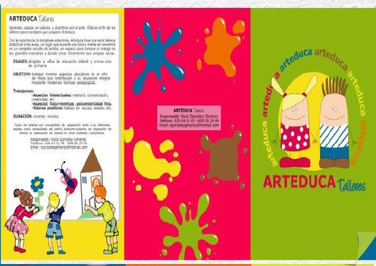 triptico artistico.docx | PDF